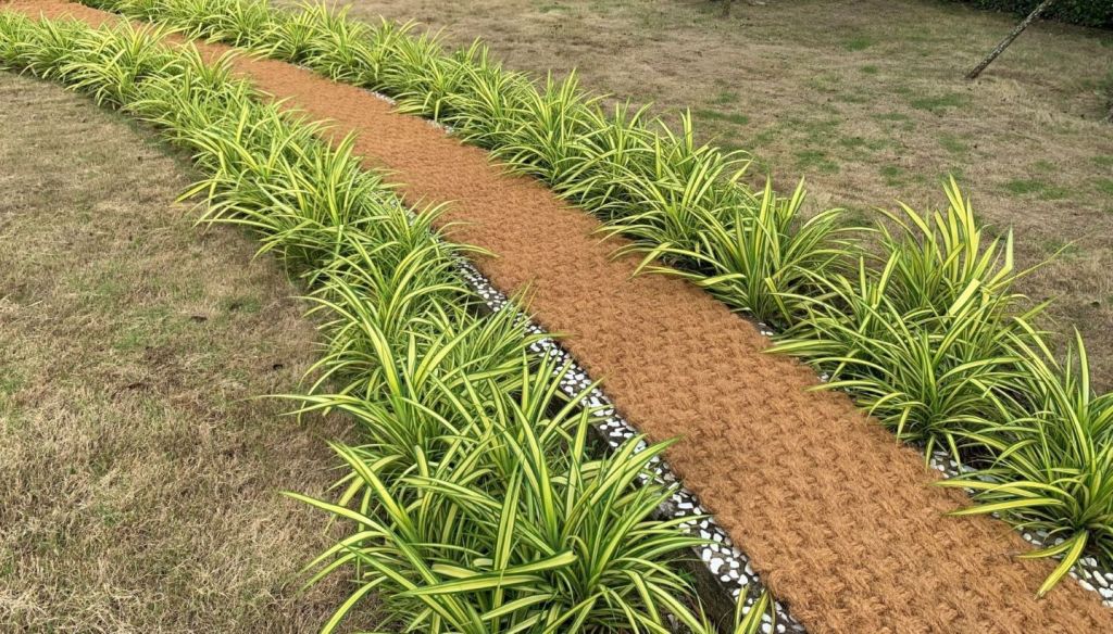eco-friendly road paving material – coirmat – Green Coco Lim Coir Mat